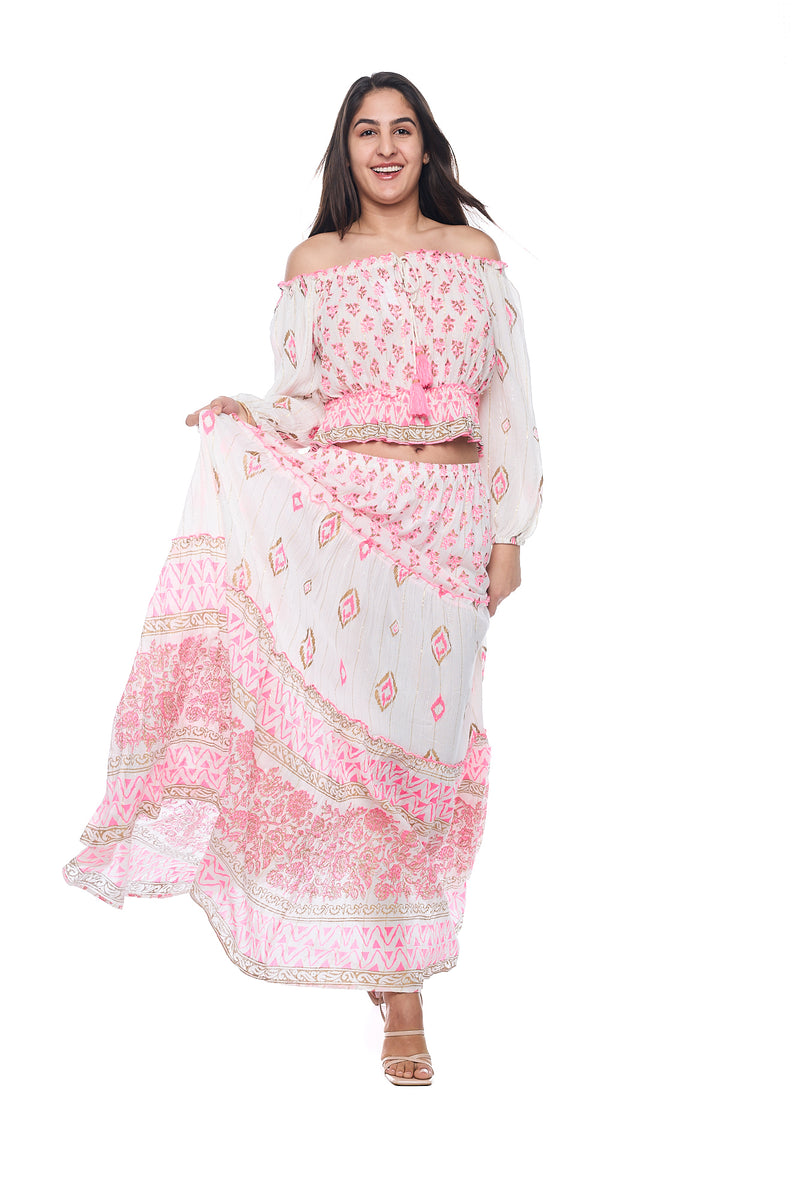 4209 SKIRT AND TOP SET 2025 RANEE'S COLLECTION – ranees.co